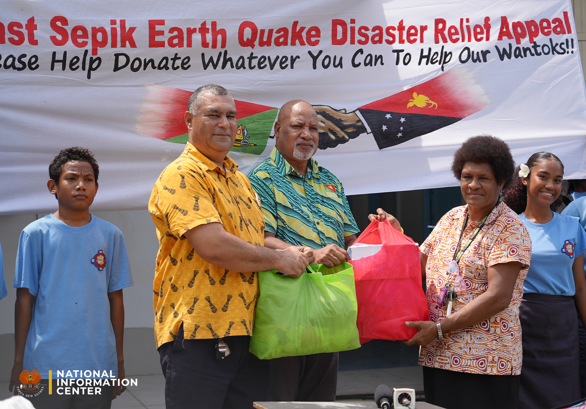 East Sepik Disaster Appeal Commences in NCD - National Information Center