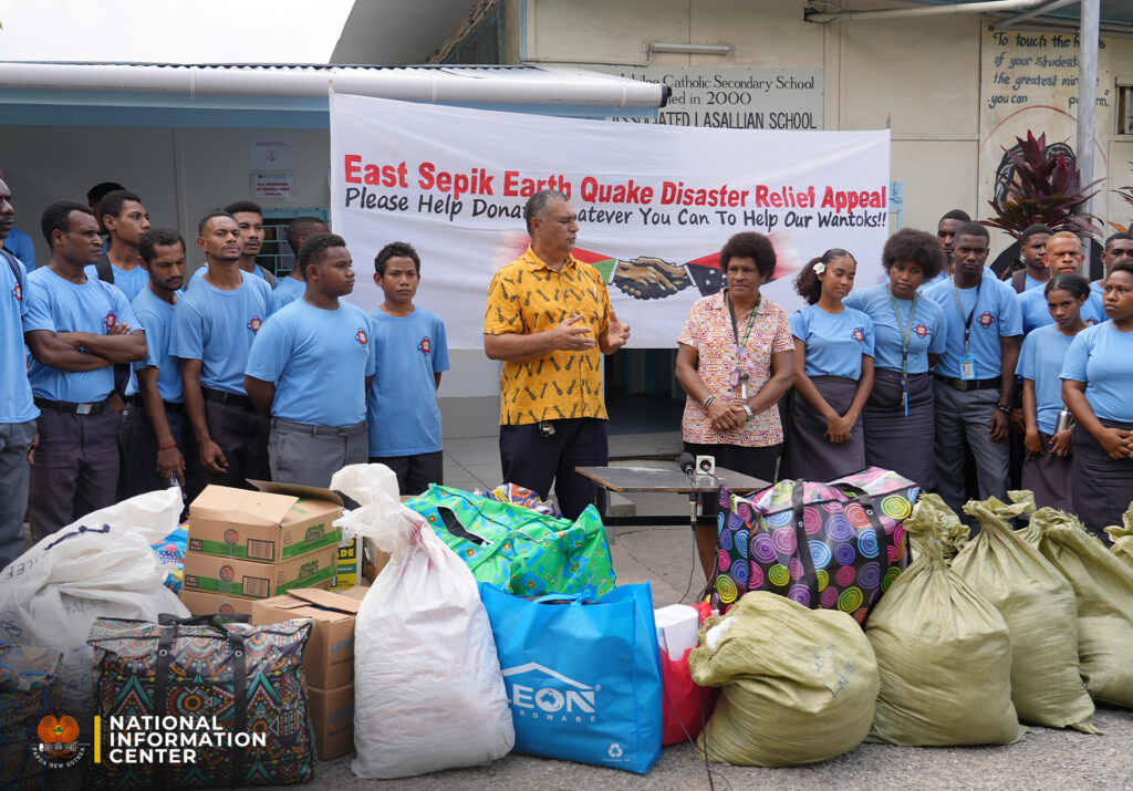 East Sepik Disaster Appeal Commences in NCD - National Information Center