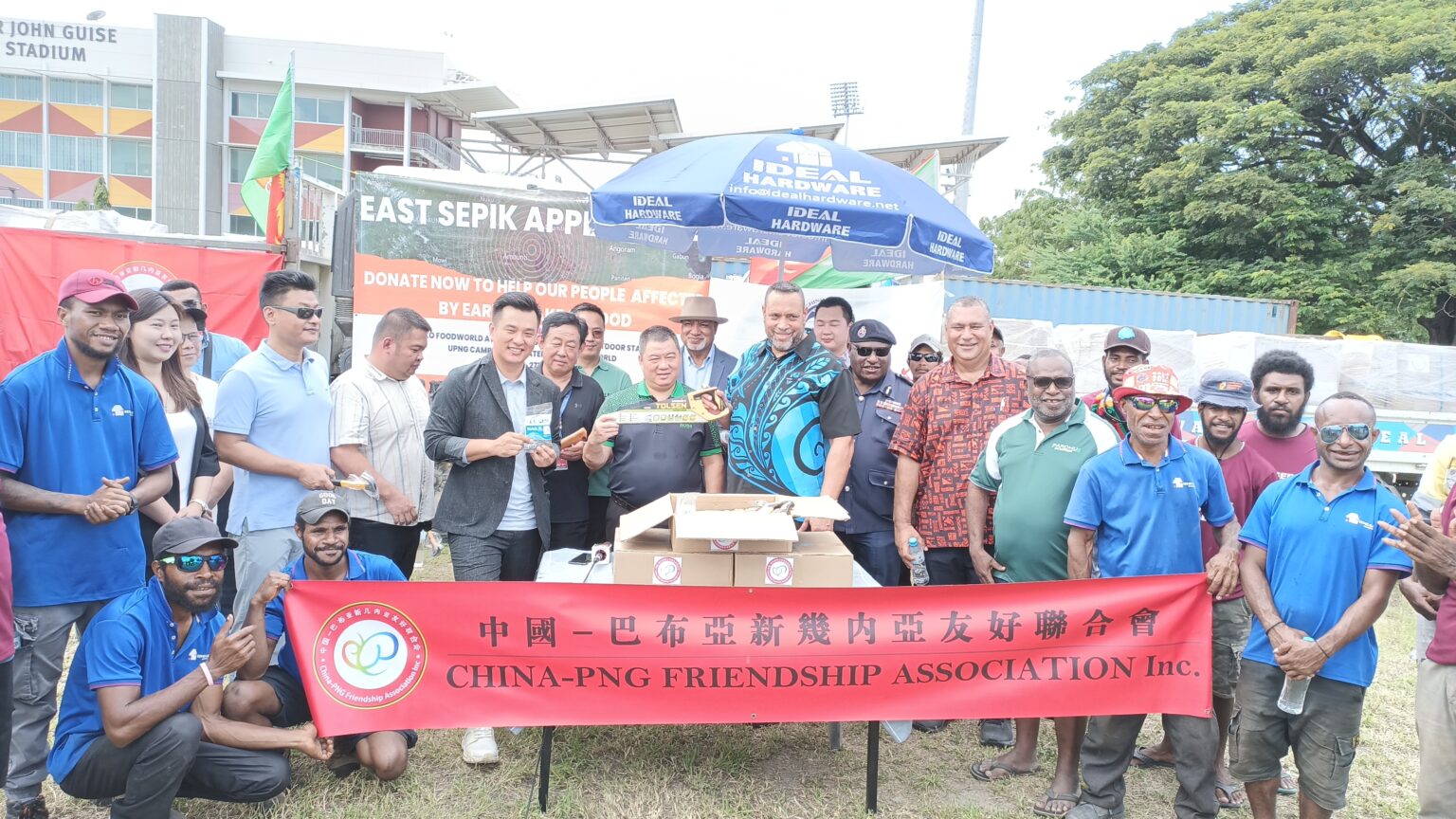 The Sepik Disaster Appeal receives support from the International ...