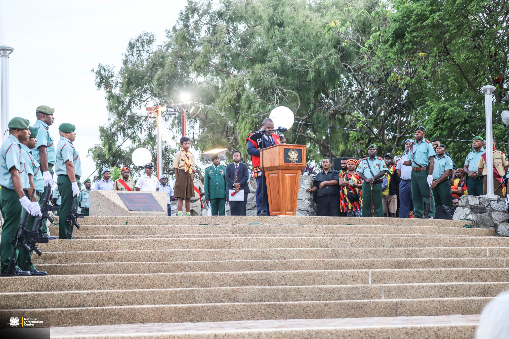 Flag Raising Ceremony – 49th Independence, Independence Hill - National ...