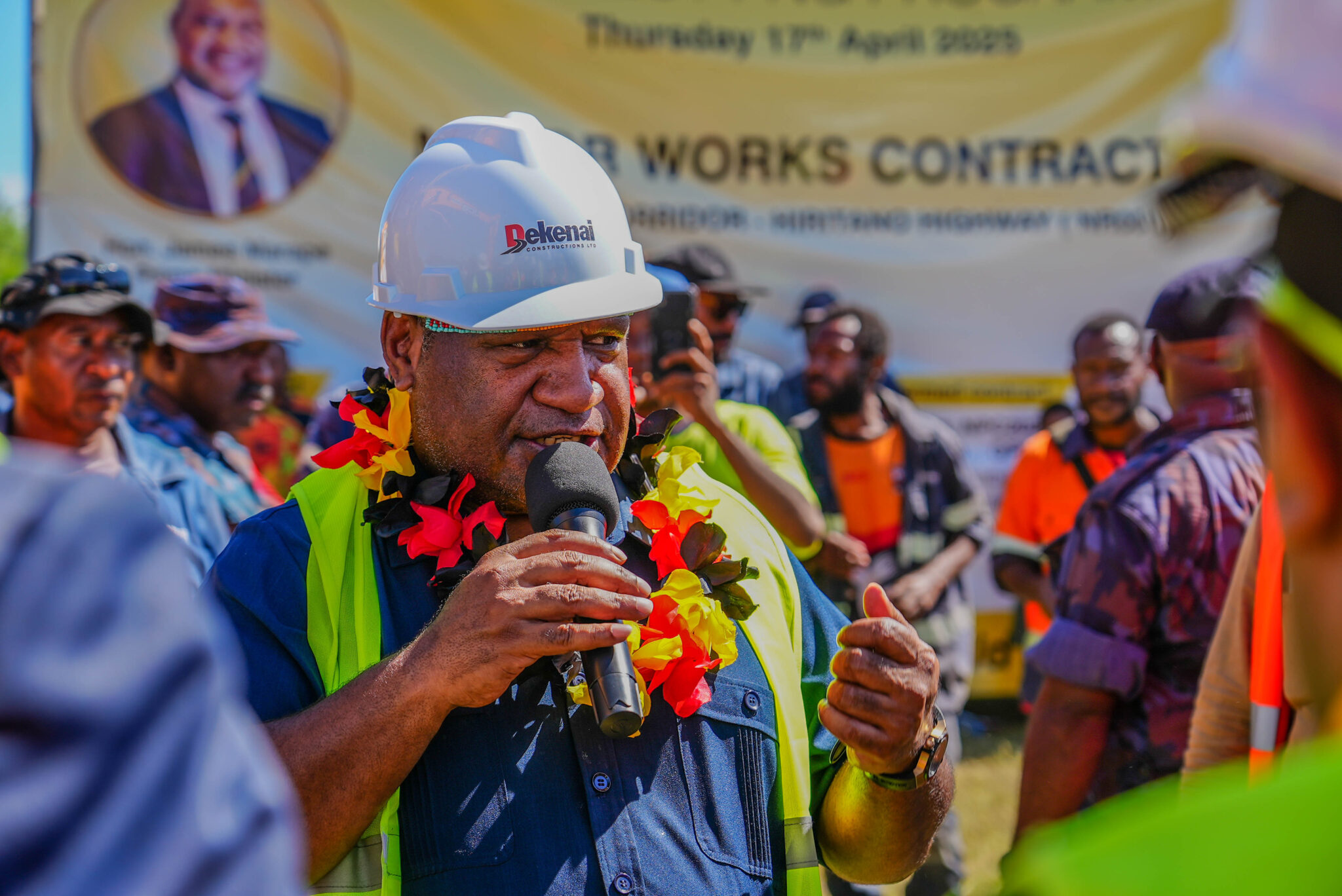 PM Marape Launches Redevelopment of Hiritano Highway, “Connect PNG ...