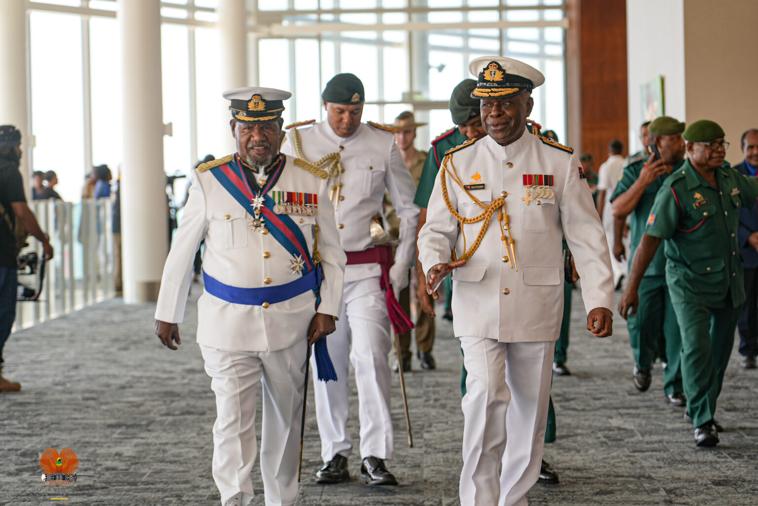 MILITARY WEEK MARKS 50 YEARS OF INDEPENDENCE WITH NAVAL FLEET REVIEW ...