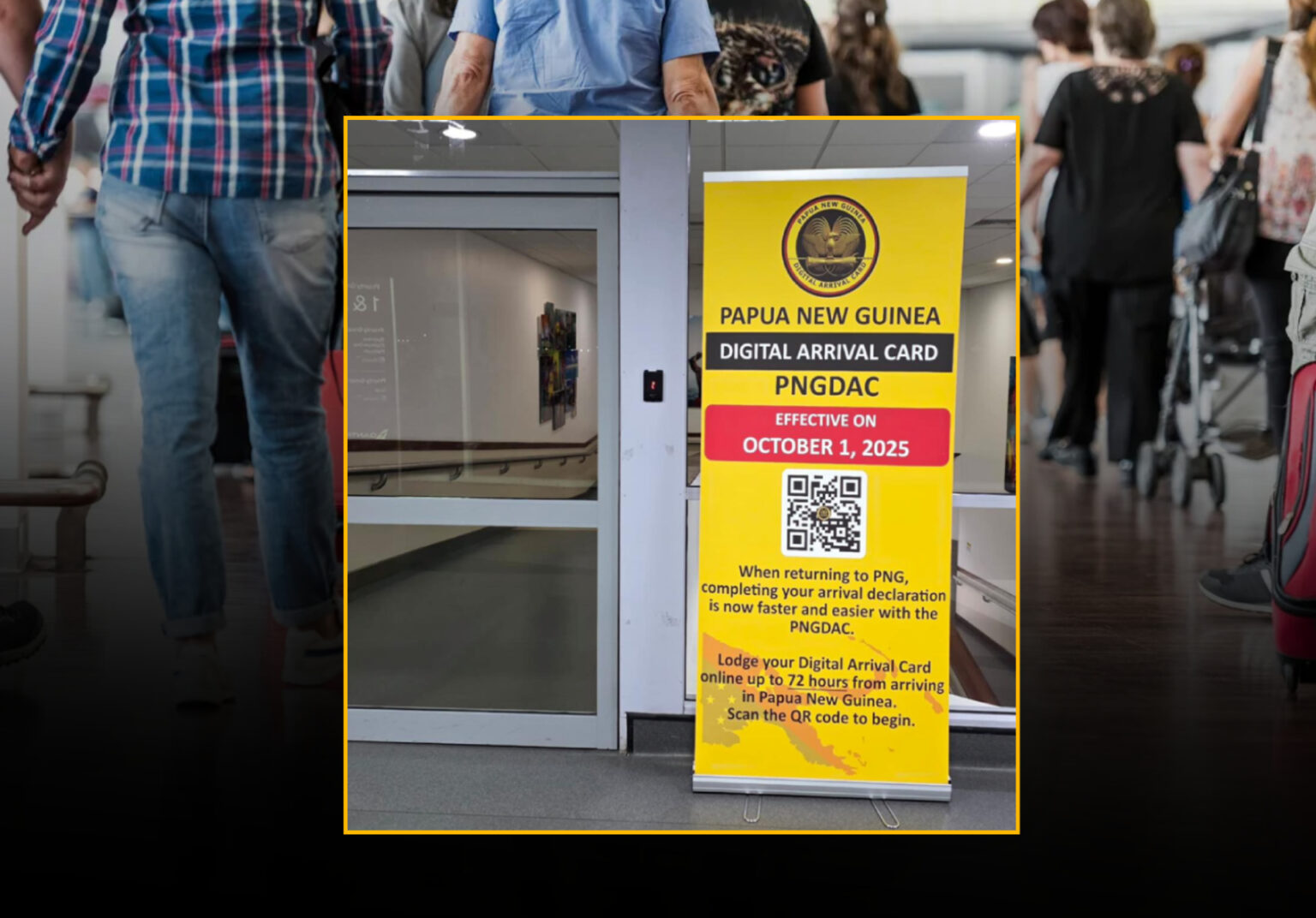 ICSA Introduces PNG Digital Arrival Cards - National Information Center